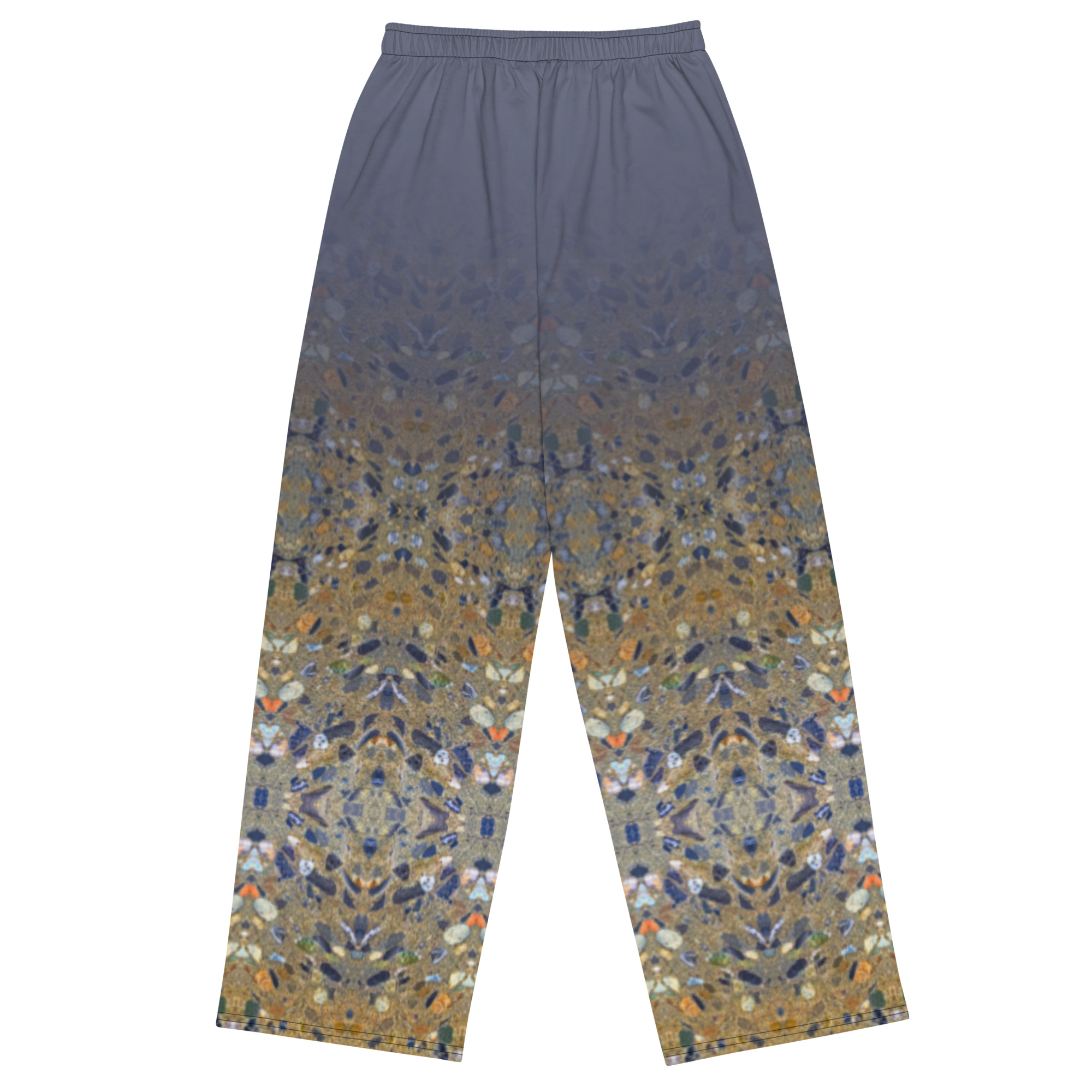 Gems in Sand wide-leg pants - Amy Lundstrom Designs